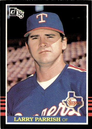 1985 Donruss Baseball Card Larry Parrish Texas Rangers #300 | eBay