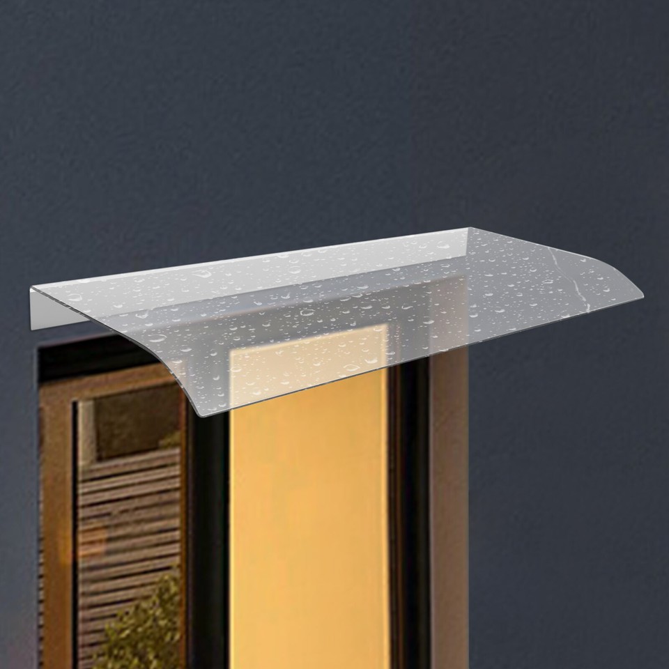PC Front Door Window Awning Canopy Sun Shade Rain Cover UV Protect ...