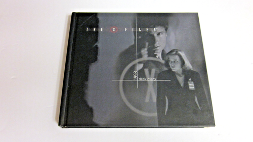 1st Printing 1997 The X Files 1998 Desk Diary Harper Prism Hardcover ...