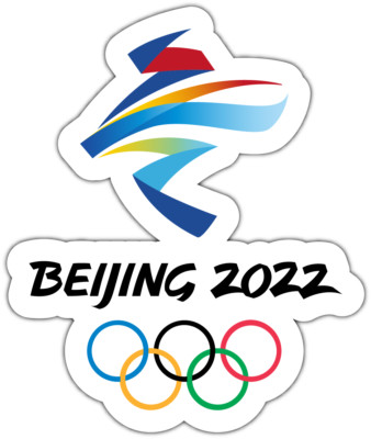 Beijing 2022 Olympic Games China Car Bumper Window Sticker Decal 4"X5 ...