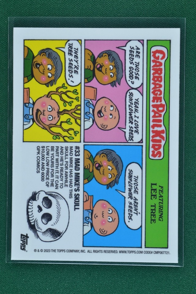 2023 Topps Garbage Pail Kids Sapphire GPK 245a Shish K. BOB | eBay