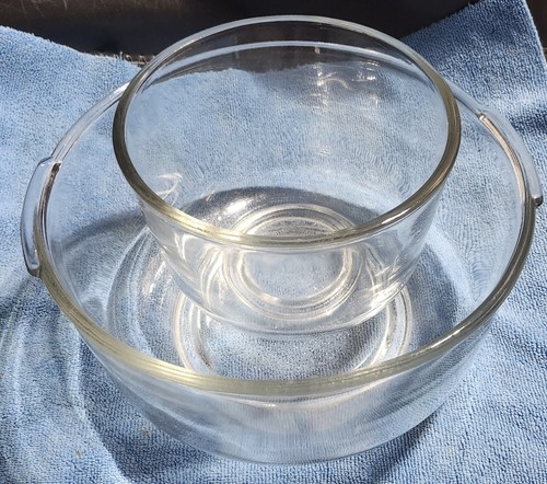 Sunbeam Mixmaster 01401 2356 2358 2360 Glass Mixing Bowl Set Large ...