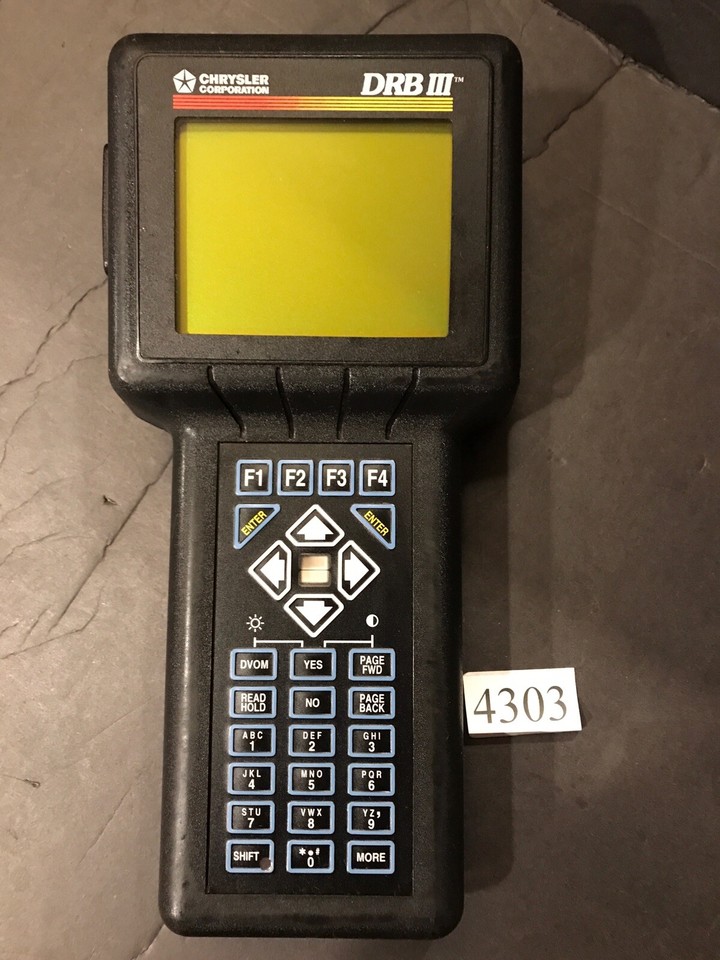 CHRYSLER DRB 3 DIAGNOSTIC SCAN TOOL KIT CDJR MOPAR DODGE JEEP VIPER RAM ...