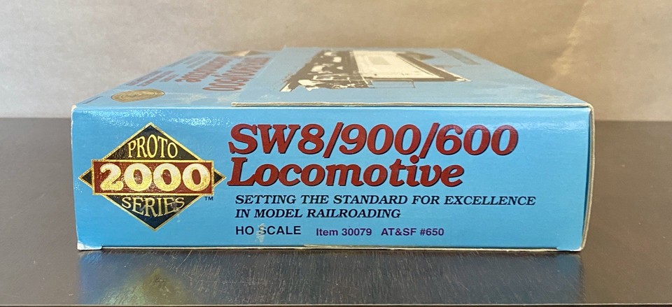 HO Proto2000 Santa Fe EMD SW900 Switcher 650 ATSF SF SW8 SW600 30079 SW ...
