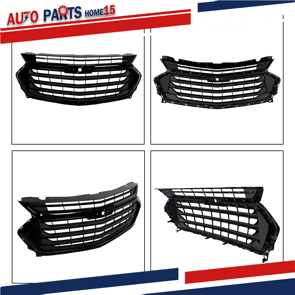 2018 2019 2020 2021 Chevrolet Traverse Front Upper Grille Black For ...