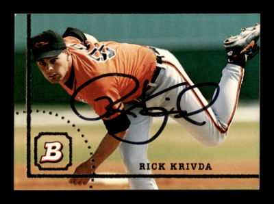 1994 Bowman # 159 Rick Krivda Autograph Signed Card (M2) Baltimore ...