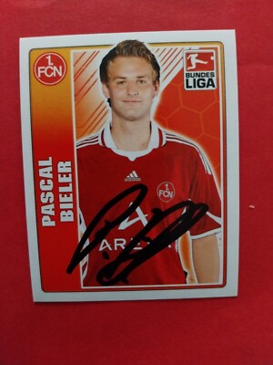 Topp Sticker 1.FC Nürnberg Pascal Bieler 2009-2010 | eBay.de