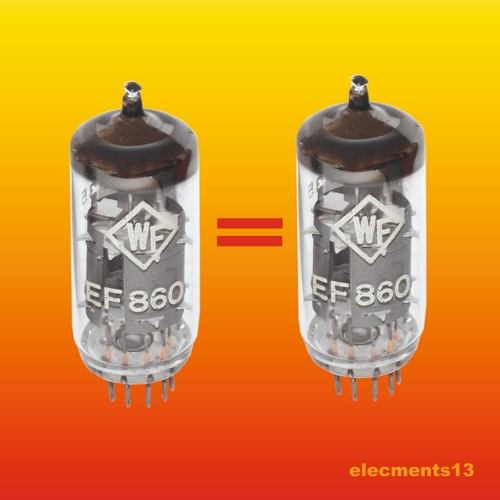 EF860 WF RFT MATCHED PAIR VACUUM TUBE USED TESTED = EF800 EF80 | eBay