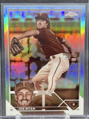 2023 Topps Chrome #37 Joe Ryan Sepia Refractor Baseball Card | eBay