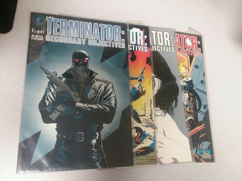 Terminator Secondary Objective 1 2 3 4 Complete Dark Horse Comics Mini Series | eBay