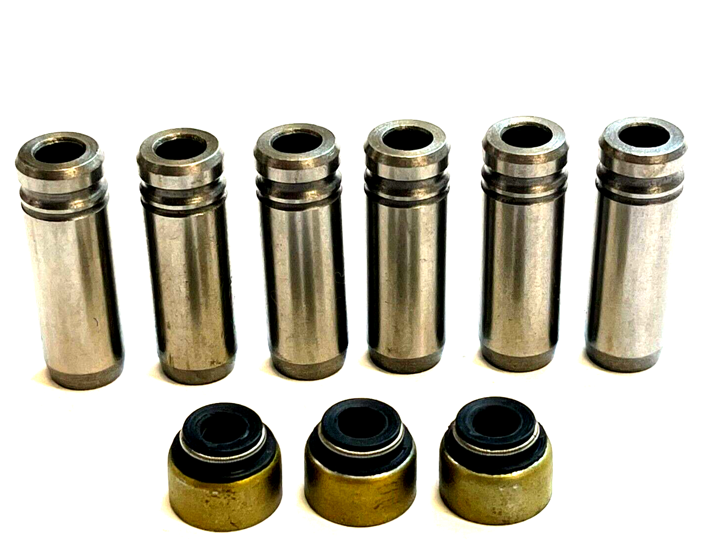 VALVE GUIDES [6] WITH 3 INATKE SEALS SET FITS BRIGGS & STRATTON ...