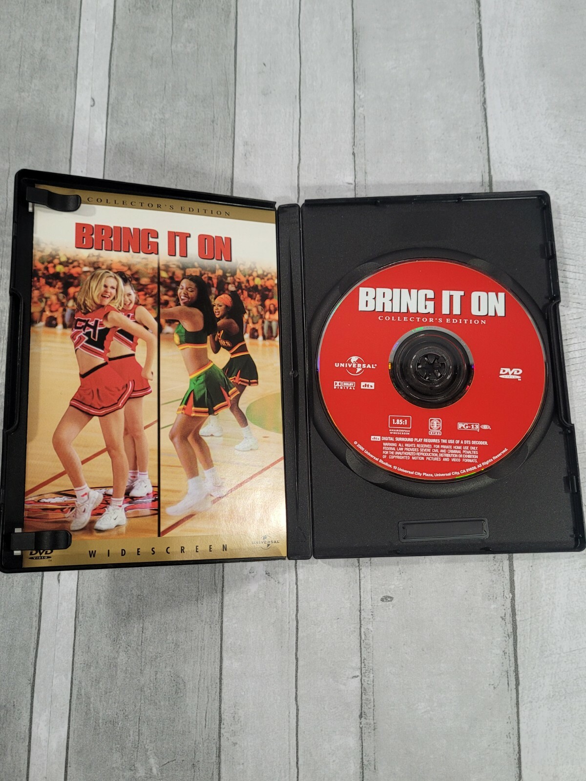 Bring It On (DVD, 2001, Collectors Edition) Kirsten Dunst widescreen ...