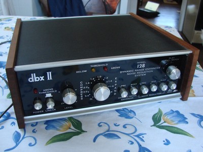 DBX II Model 128 Dynamic Range Enhancer Noise Reduction System Vintage ...