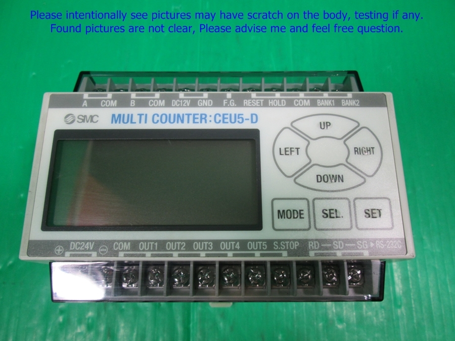 SMC CEU5-D , Multi counter controller as photo, sn:2318, rφj | eBay