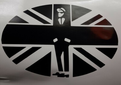 SKA Logo(2) TWO TONE MOD RUDE BOY SCOOTER VINYL DECAL CAR WINDOW BUMPER ...