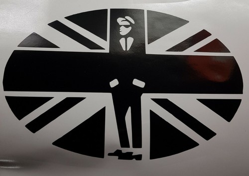 SKA Logo(2) TWO TONE MOD RUDE BOY SCOOTER VINYL DECAL CAR WINDOW BUMPER ...