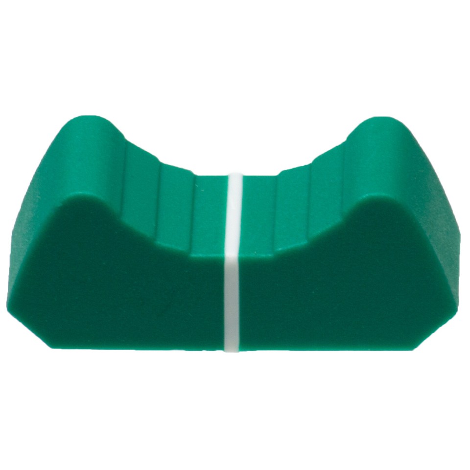 Sifam 2 FADER KNOB cap GREEN fit 4mm slider pot fader 11mm x 26mm | eBay