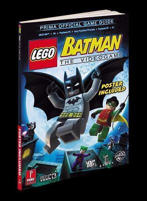 Lego Batman Prima Strategy Guide Wii Playstation XBox No Poster ...
