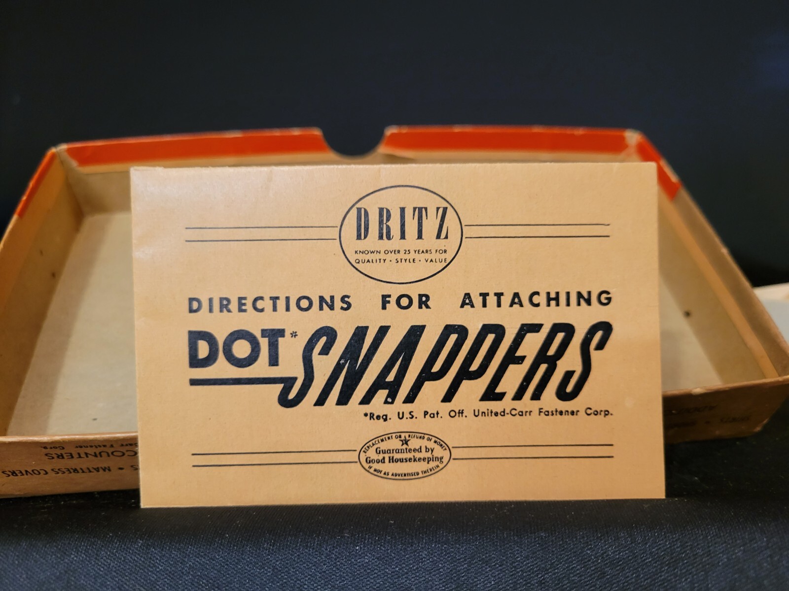 Dritz Dot Snappers Kit made in New York, NY vintage great condition ...