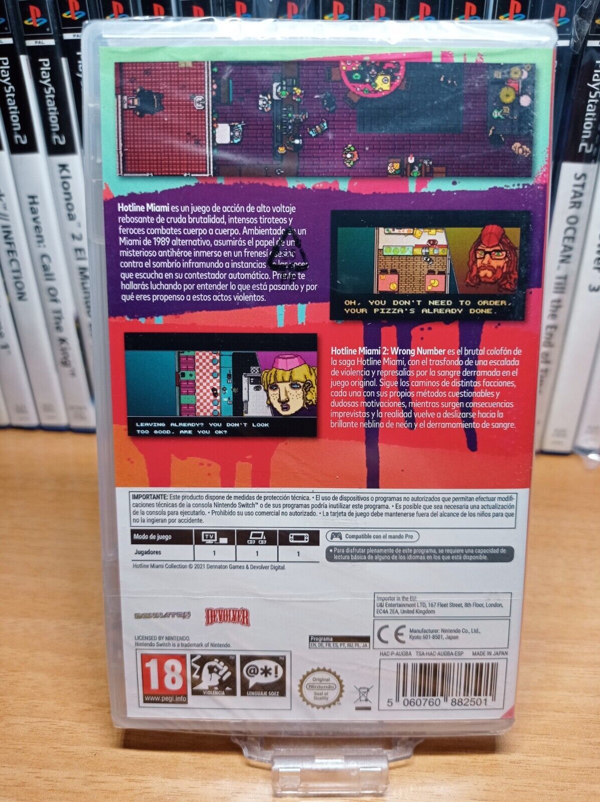 Nintendo Switch Hotline Miami Collection Pal | eBay