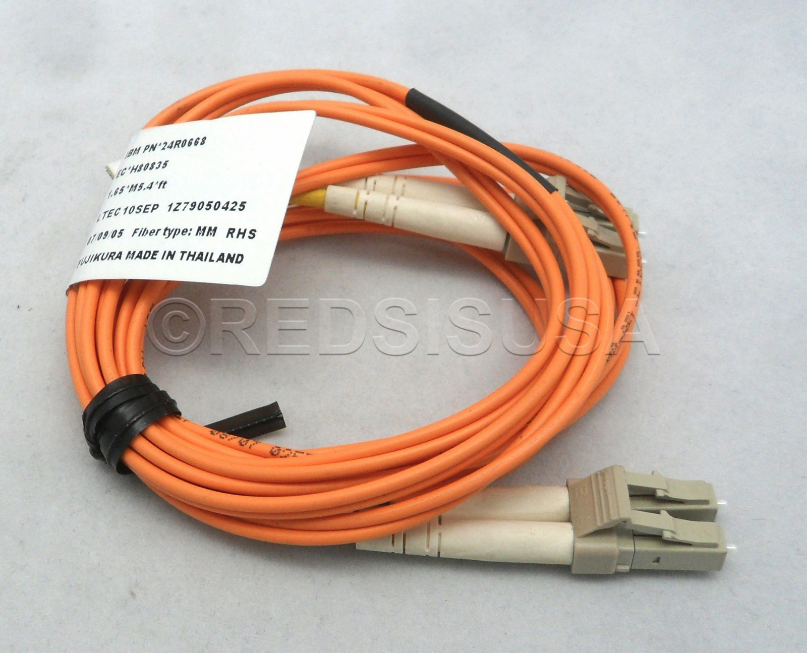 IBM 1.65M Fiber Optic LC-LC Patch Panel Cable LC 24R0668 | eBay