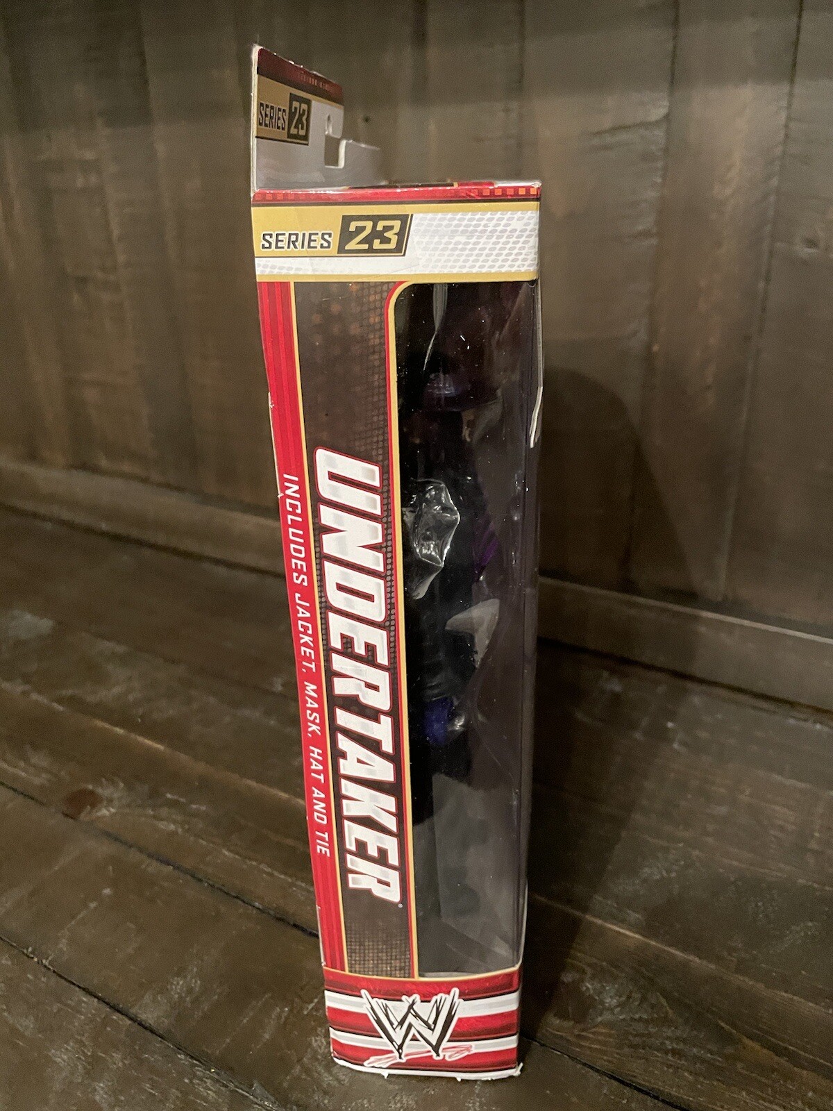 NEW WWE Elite Flashback Series 23 UNDERTAKER Figure w Jacket Mask Hat ...