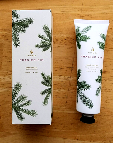 Thymes Frasier Fir Hand Cream, LG Size, 100 ml 3.4 oz, lotion, forest ...