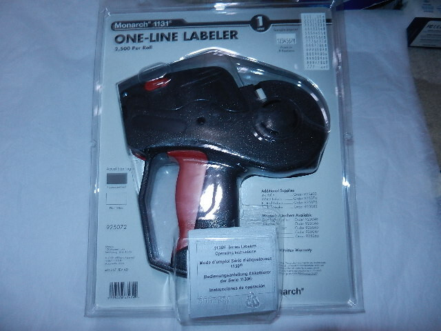 Monarch 1131 Single Line Labeler Pricing Label Gun for sale online | eBay