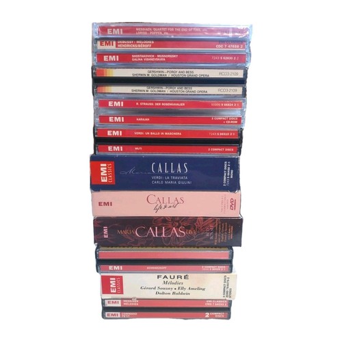 Lot of (12) EMI CD Sets Of Opera, Classical, Orchestra, Vocal, Piano | eBay