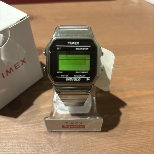 Supreme / Timex Digital Watch Silver | eBay