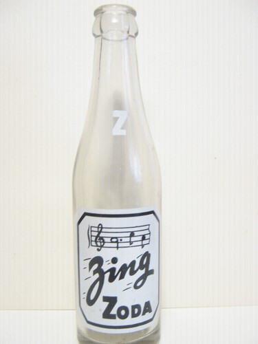 ZING ZODA SODA POP ACL BOTTLE MILLSTADT ILLINOIS | eBay