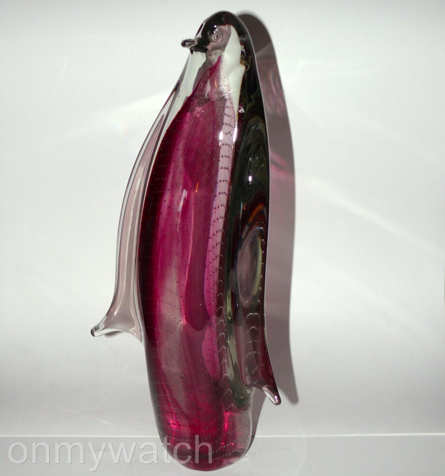 VERY RARE Pilgrim HUGE Penguin SiGNED MARiO SANDON (d.2011) Clowns ArT ...