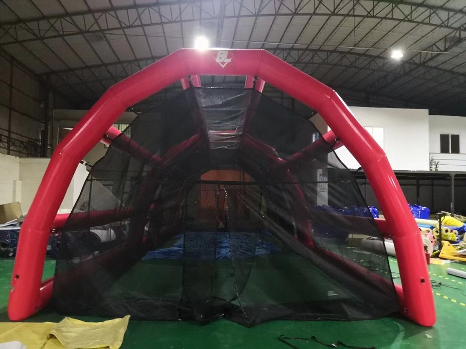 Commercial PVC Baseball Batting Cage Sport Game Inflatable Batting Cage ...