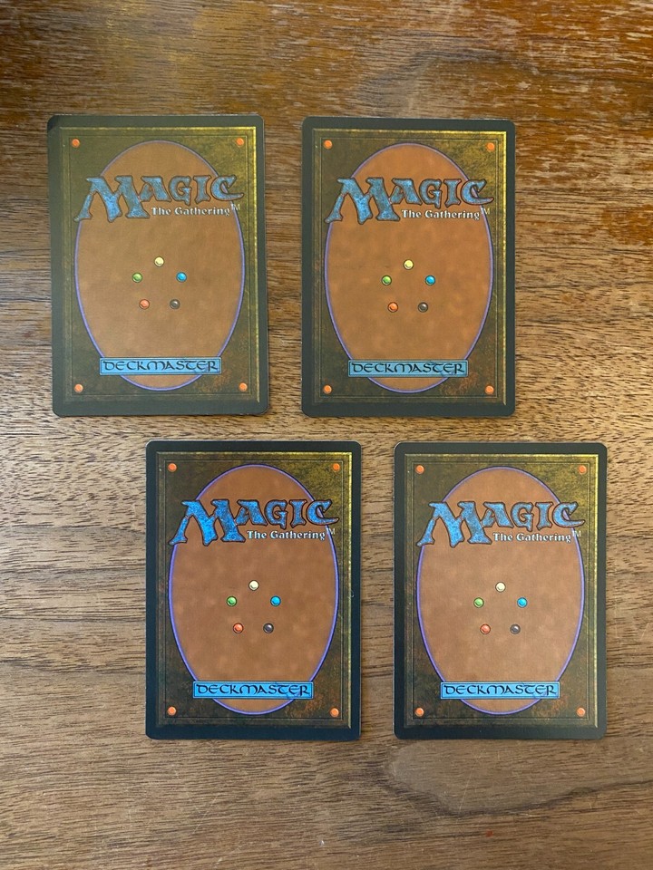 Dire Wolves x4 NM+ NEVER PLAYED MTG Ice Age Magic 4x 1995 VINTAGE FREE ...
