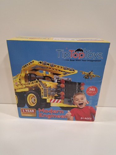 NIB Tip Top Toys Modern Engineer Set Airplane Dump Truck Build | eBay
