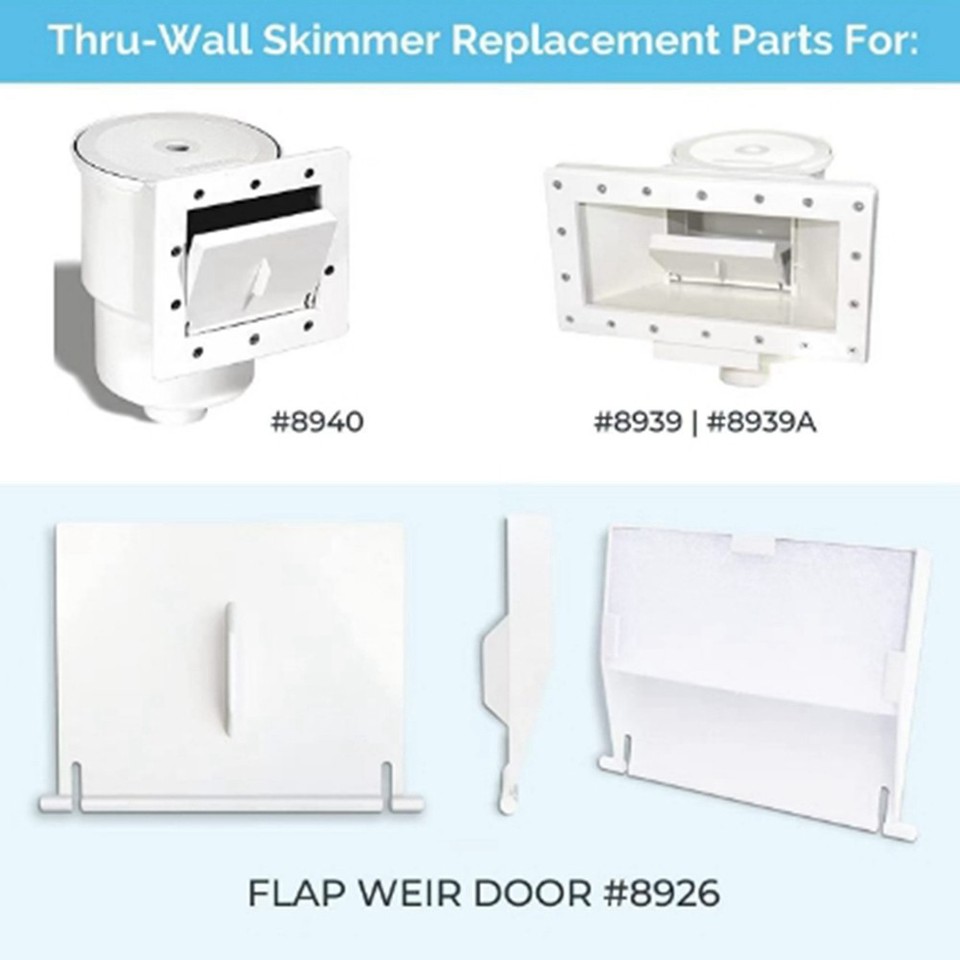 Replacement Damper Plate for 8926 Skimmer, Pool Skimmer Door7698 | eBay UK
