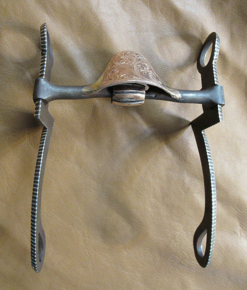 E Garcia 7 Shank Salinas Silver Bit Brown Finish | eBay