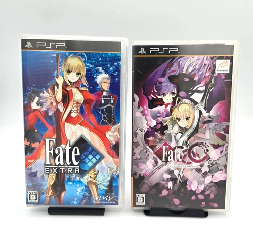 Fate/Extra[Used] & Fate/Extra CCC[Used] set of 2 PSP Japanese ver ...