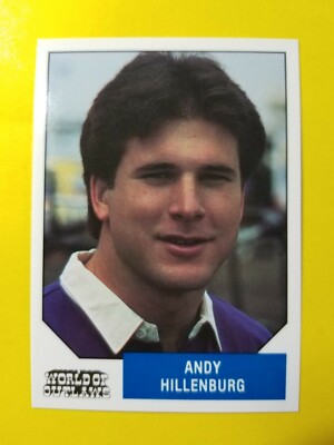 RARE - VINTAGE LEGEND ANDY HILLENBURG - 1987 WORLD of OUTLAWS RACING | eBay