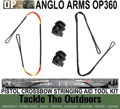 New Anglo Arms OP360 80LB Pistol Crossbow Stringer Xbow Stringing Aid ...