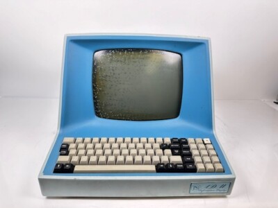 Vintage LSI Lear Siegler Inc ADM-1A Computer Terminal Monitor POWERS ON ...
