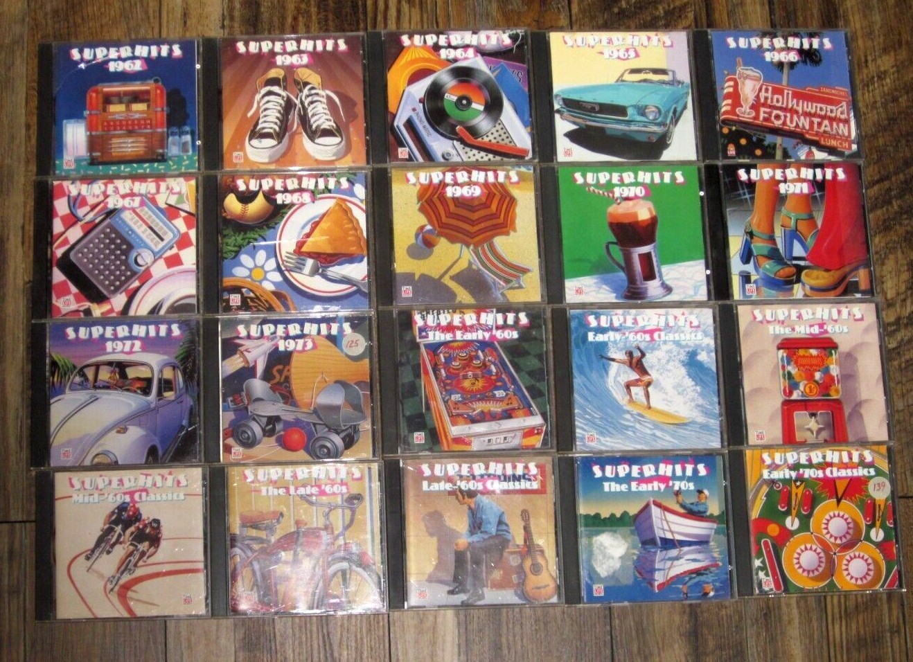 TIME LIFE: SUPERHITS AM Gold 1962 - 1973 Pick your CD Excellent - Mint ...