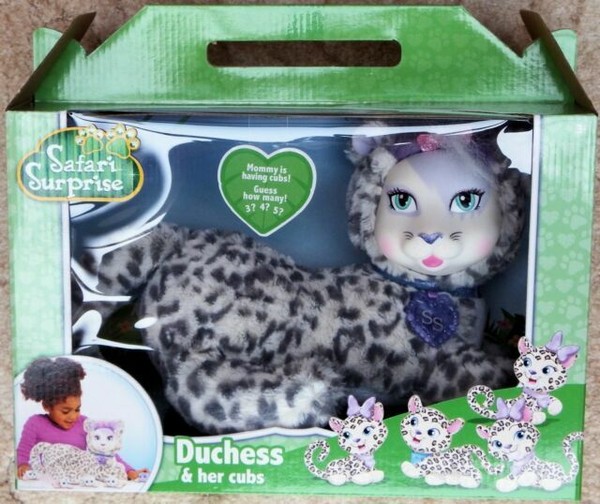JP Safari Surprise Duchess Cheetah With Cubs Soft Plush Toy Wave 1 for ...
