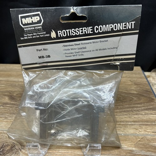 MHP Gas Grill Inverted Rotisserie Motor Bracket Stainless Steel MB-3B ...