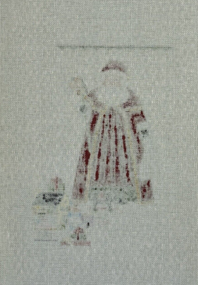 Susan Roberts Santa Christmas Toys Stocking 3216 Needlepoint Canvas 18 ...