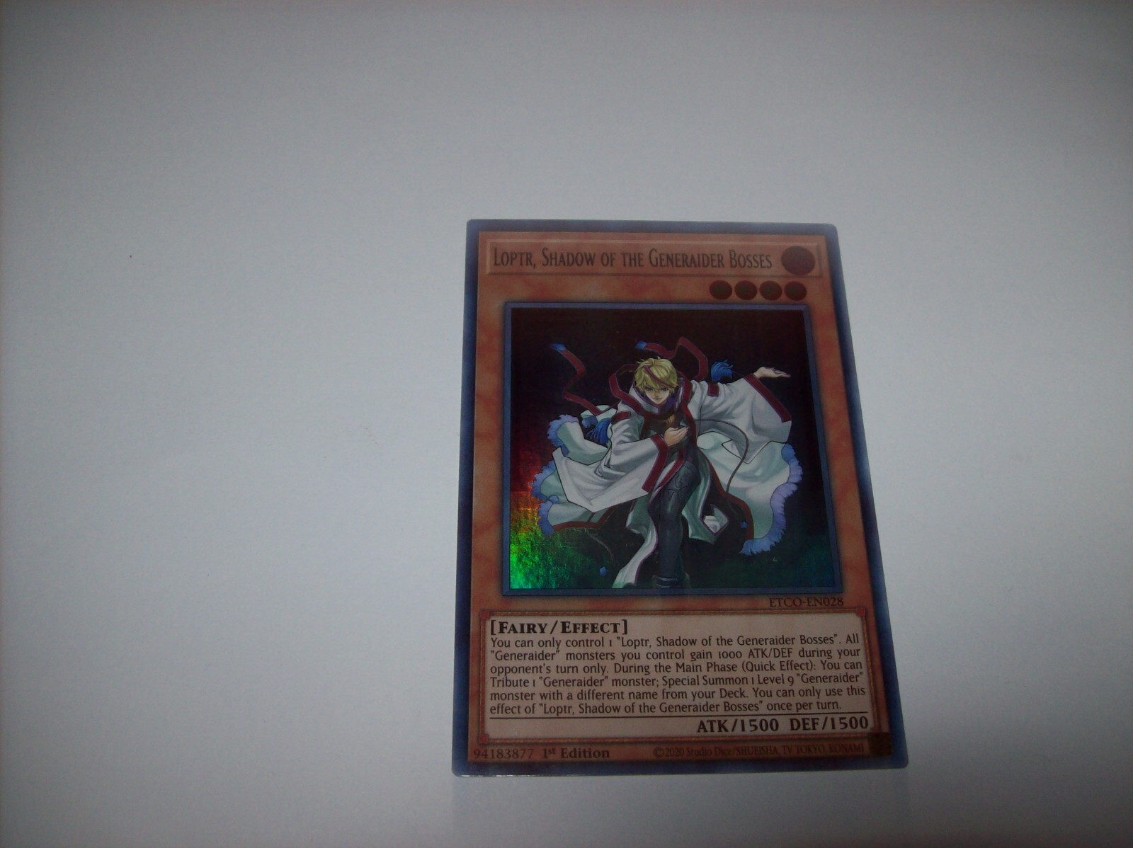 Loptr Shadow of the Generaider Bosses Ultra Rare 1st Ed ETCO-EN028 NM ...