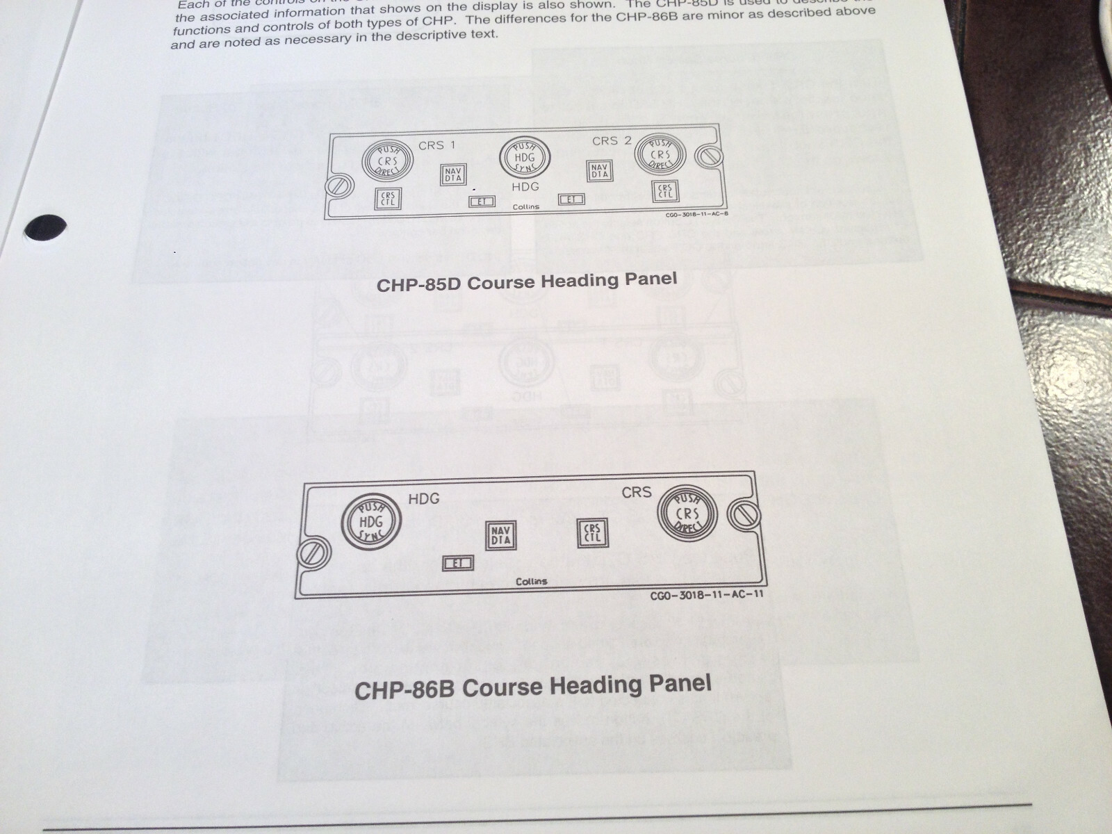 Collins EFIS-85B(14) & EFIS-86B(14) 4 tube versio w TWR-850 Radar Pilot ...