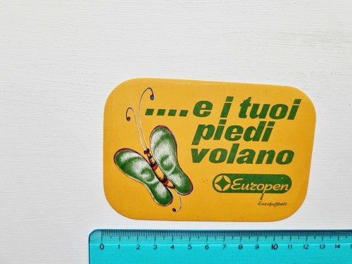 Adhesive Europen Shoes Sticker Autocollant Vintage 80s Mens Original | eBay