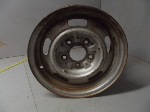 GM ORIGINAL STEEL RALLY WHEEL 14 x 6 rim 5 on 4.75 CHEVY CHEVROLET | eBay