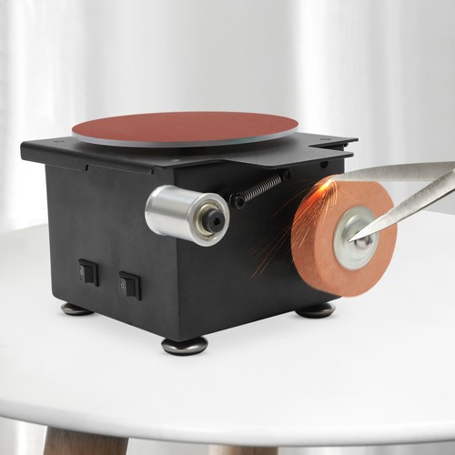 Mini Belt Disc Sander 6-Inch Sanding Disc & 1.2 x 15 Inch Sanding Belts ...